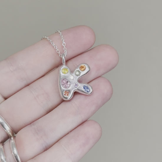 initial necklace- made to order – Tess Kelly Jewelry